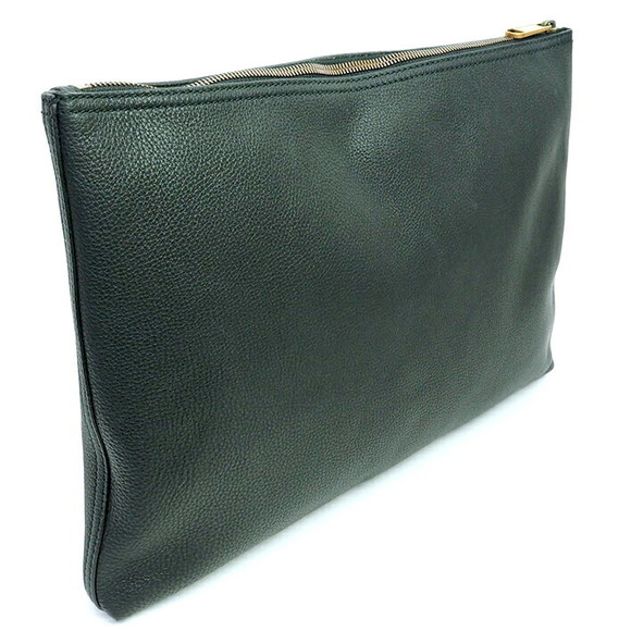 Gucci | Bags | Gucci Clutch Print Line Logo Bag Gold Medium Antique ...